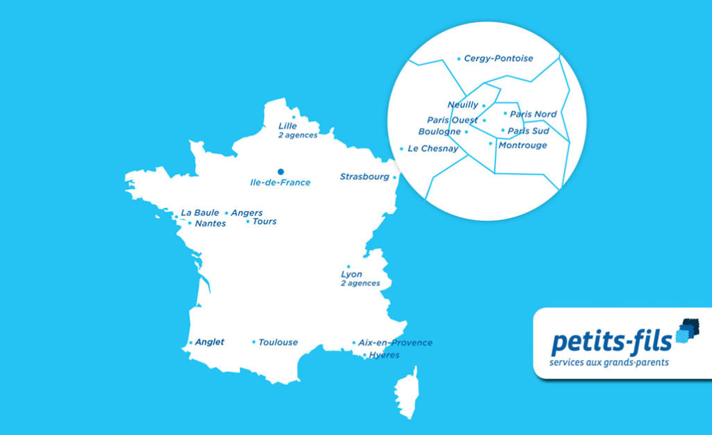 Ouverture de cinq nouvelles agences Petits-fils